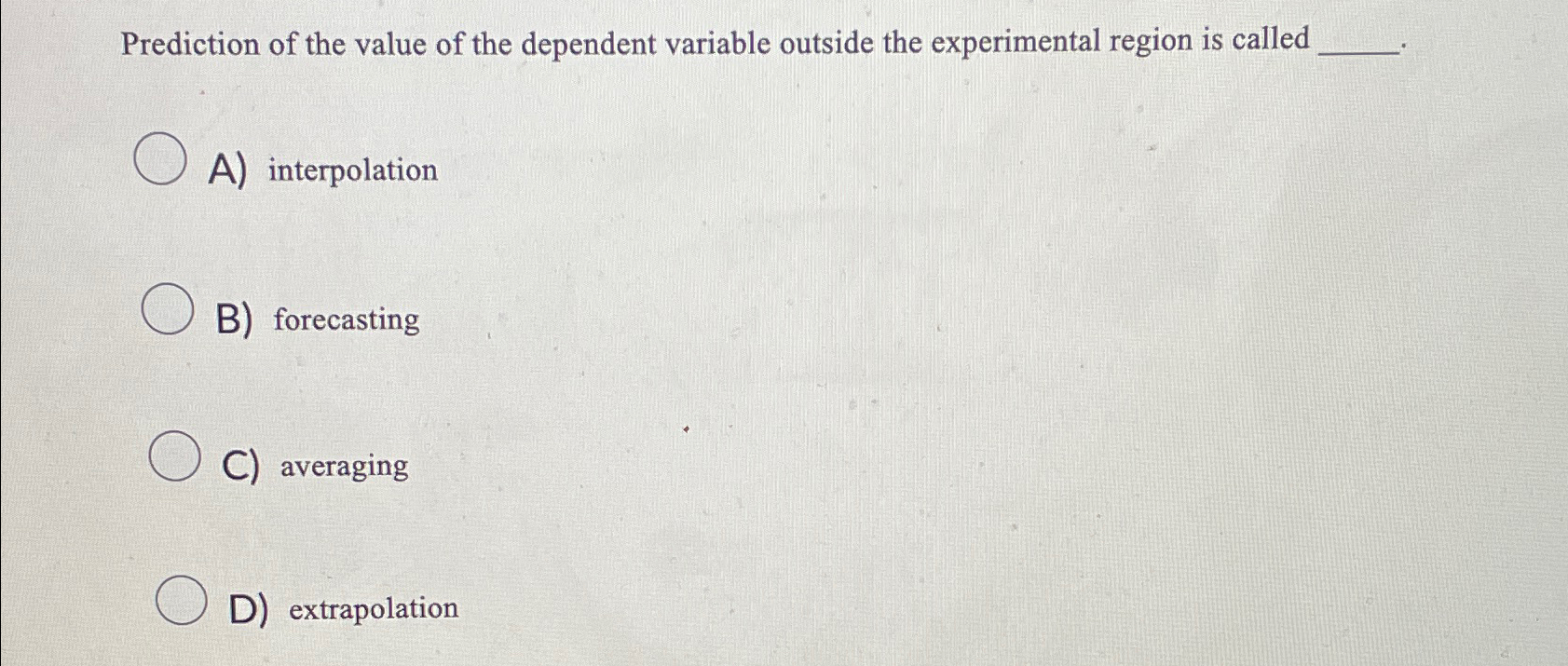 Solved Prediction of the value of the dependent variable | Chegg.com