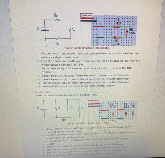 Solved I need help writing a lab report on basic circuit and | Chegg.com
