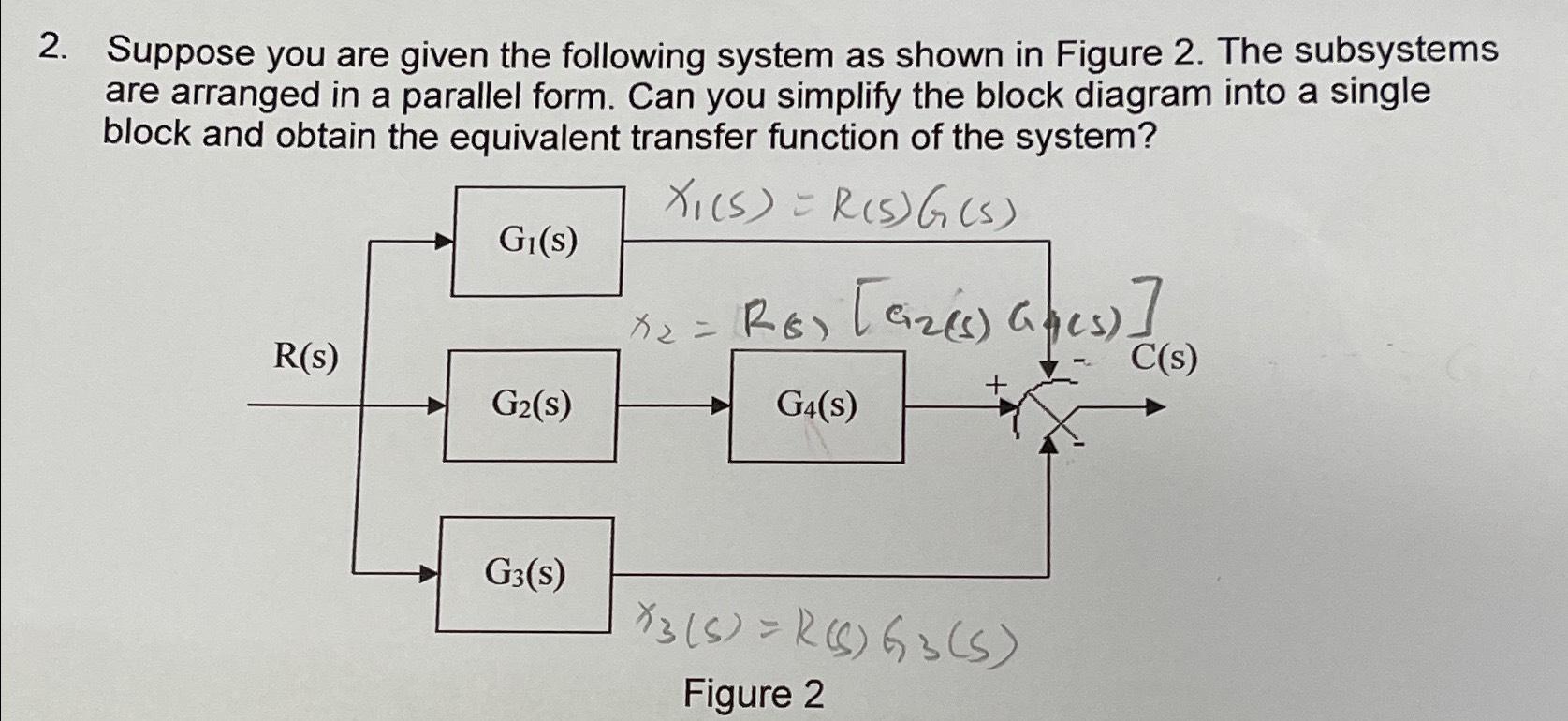 Solved Suppose you are given the following system as shown | Chegg.com