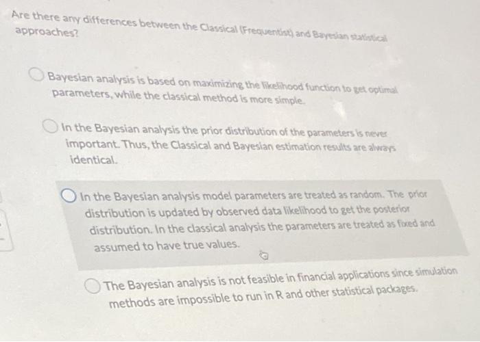 Solved Are there any differences between the Classical | Chegg.com