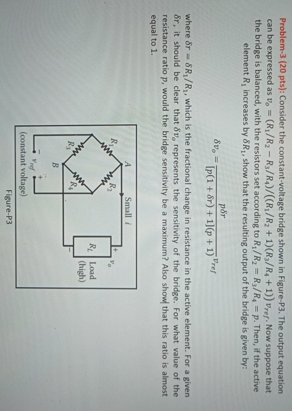 Solved Problem-3 (20 pts): Consider the constant-voltage | Chegg.com