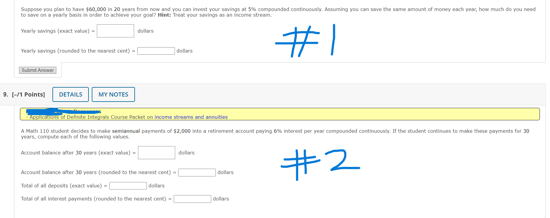 Solved to save on a yearly basis in order to achieve your | Chegg.com