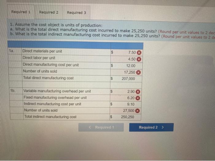 Solved Direct materials Direct labor Variable manufacturing | Chegg.com