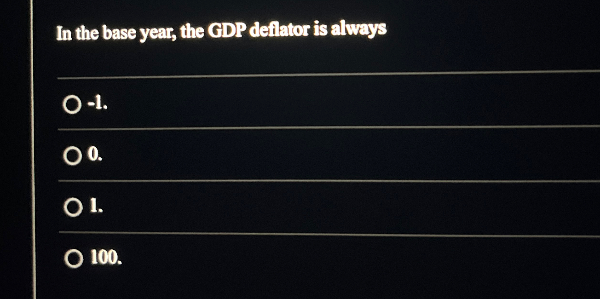 Solved In the base year, the GDP deflator is | Chegg.com