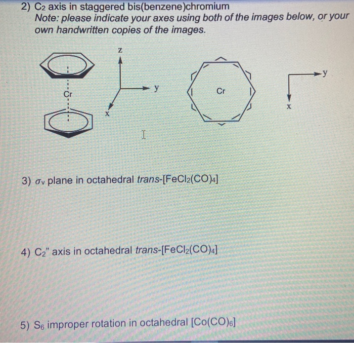 Solved Mairror plane perpendicular to Cu Example: S4 | Chegg.com