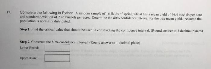 Solved Please share just the PYTHON code that can be copied. | Chegg.com