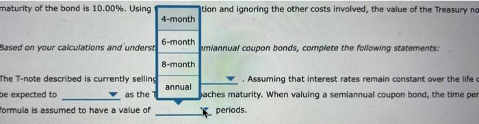 Solved Assume that a $1,000,000 par value, semiannual coupon | Chegg.com