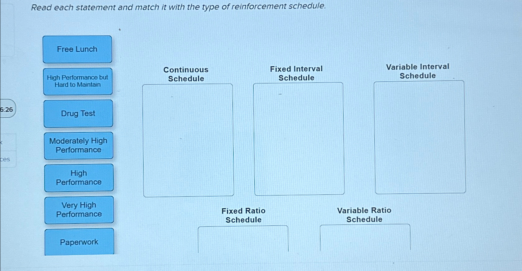 Solved Read each statement and match it with the type of | Chegg.com