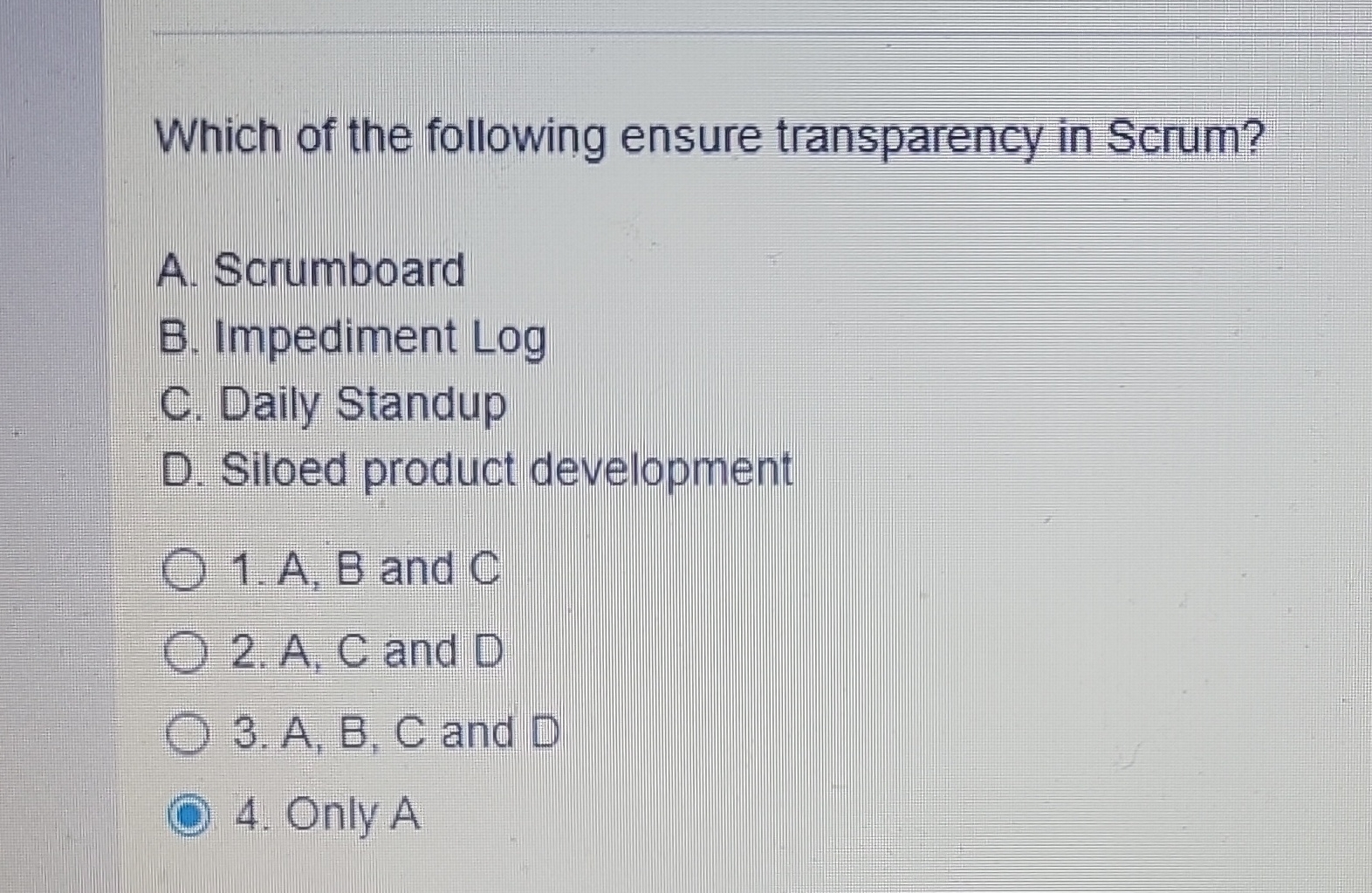 Solved Which of the following ensure transparency in | Chegg.com