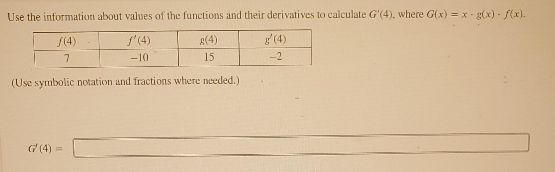 Solved Use the information about functions and their | Chegg.com