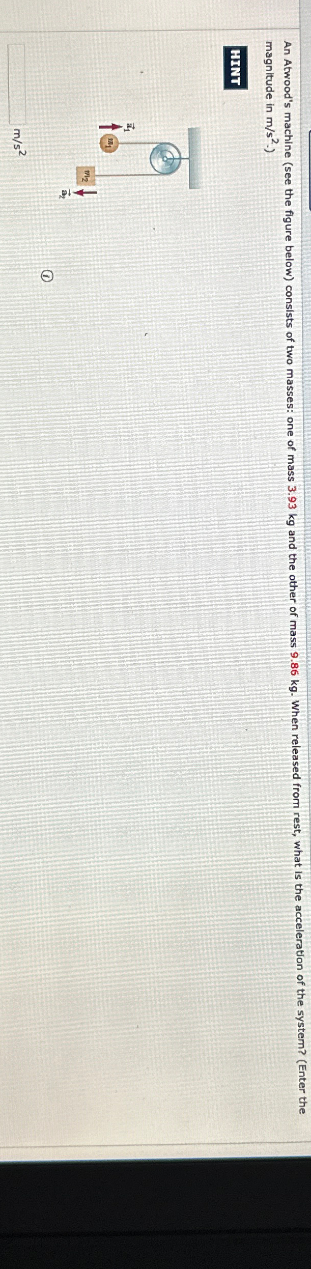 Solved magnitude in ms2.)a2(1)ms2 | Chegg.com