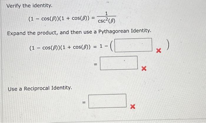 Verify the identity. tan(u)cos(u)sec(u)=cot(u) Use a | Chegg.com