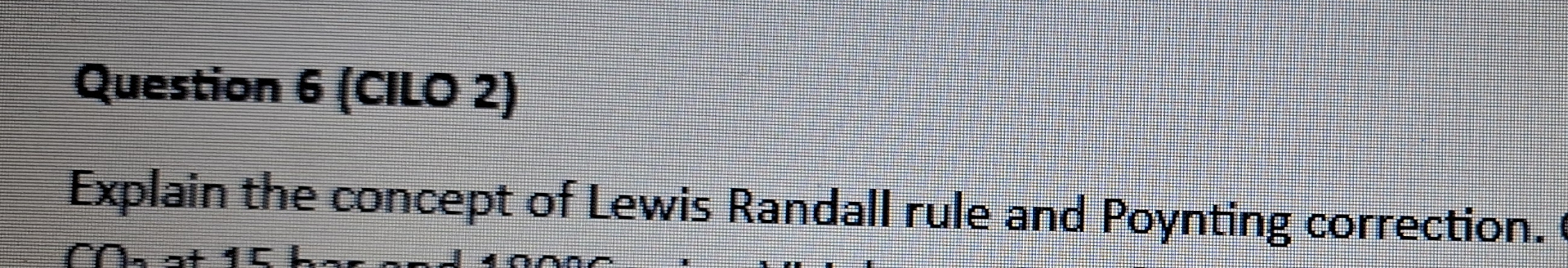 Question 6 (CILO 2)Explain the concept of Lewis | Chegg.com
