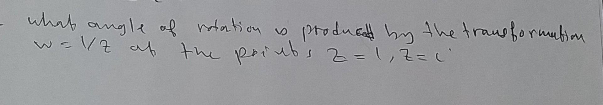 Solved what angle of rotation produced by the transformation | Chegg.com