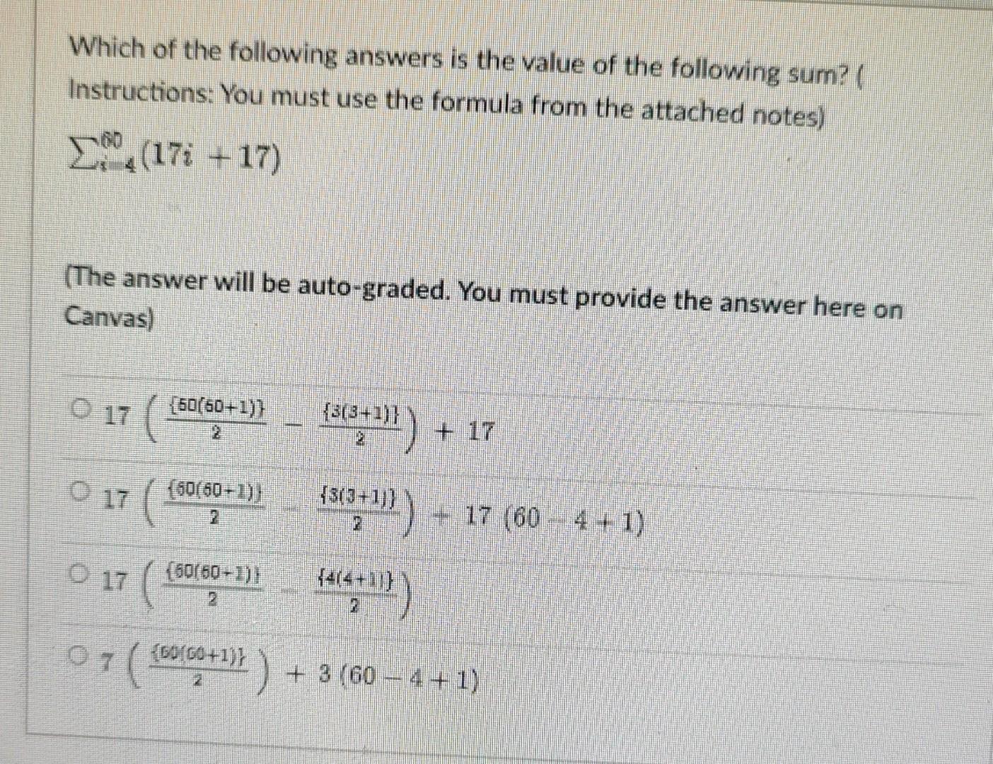 Solved Which of the following answers is the value of the | Chegg.com