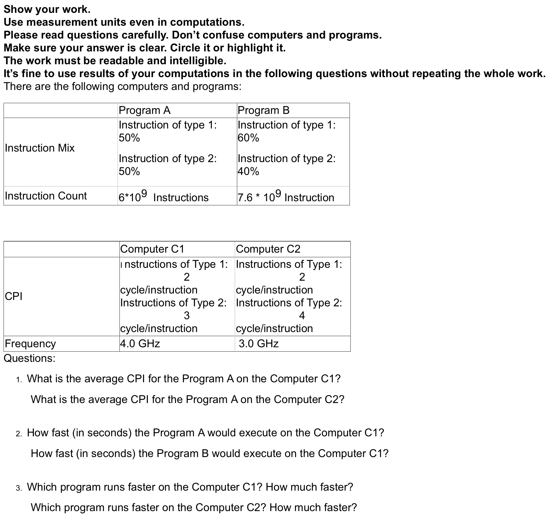Solved Show your work.Use measurement units even in | Chegg.com