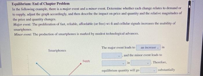 Equilibrium: End of Chapter Problem In the following | Chegg.com