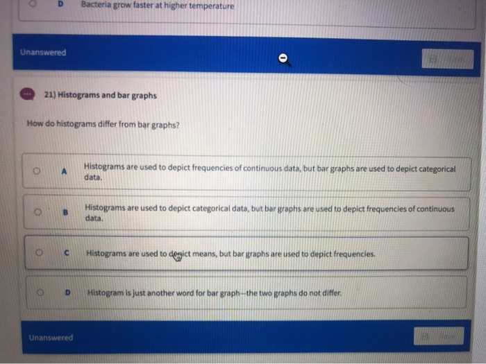 Solved Unanswered 16) Null or Alternative hypothesis? Grades | Chegg.com