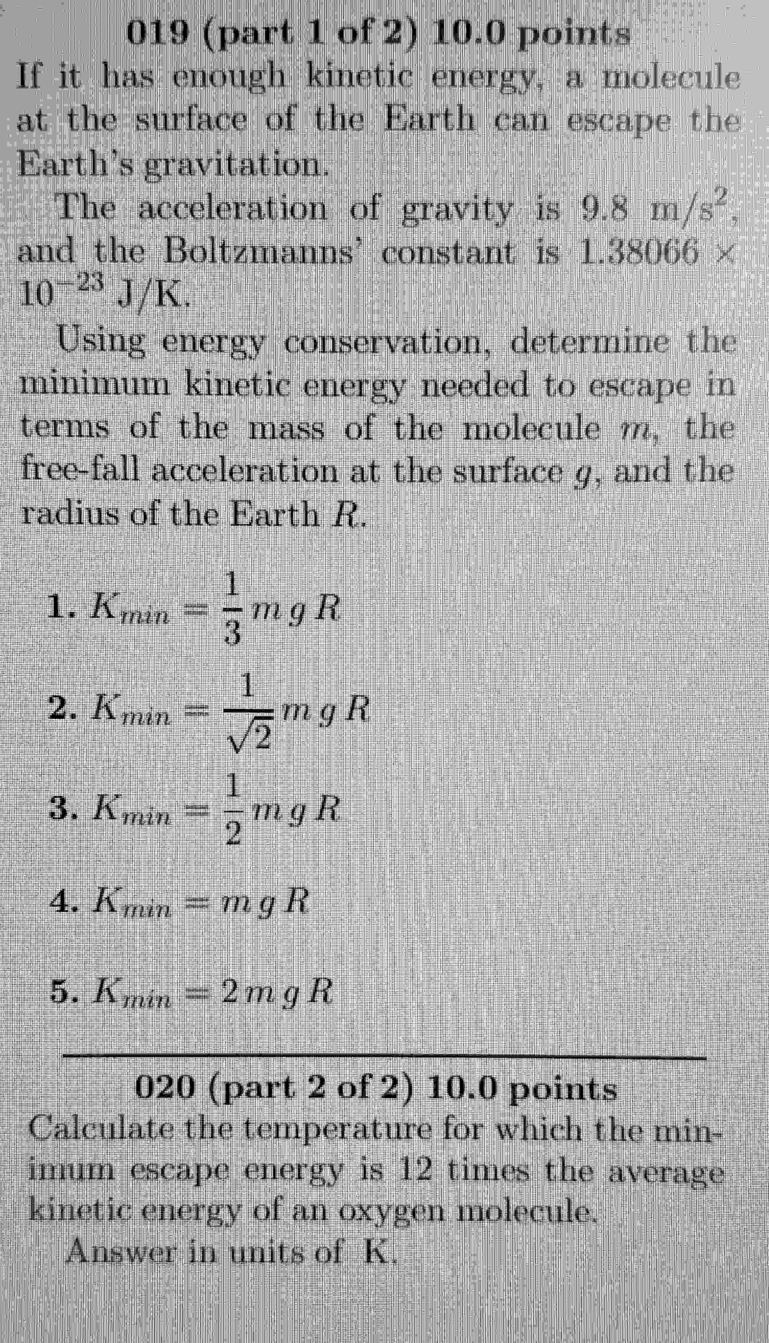 Solved 019 (part 1 ﻿of 2) 10.0 ﻿pointsIf it has enough | Chegg.com