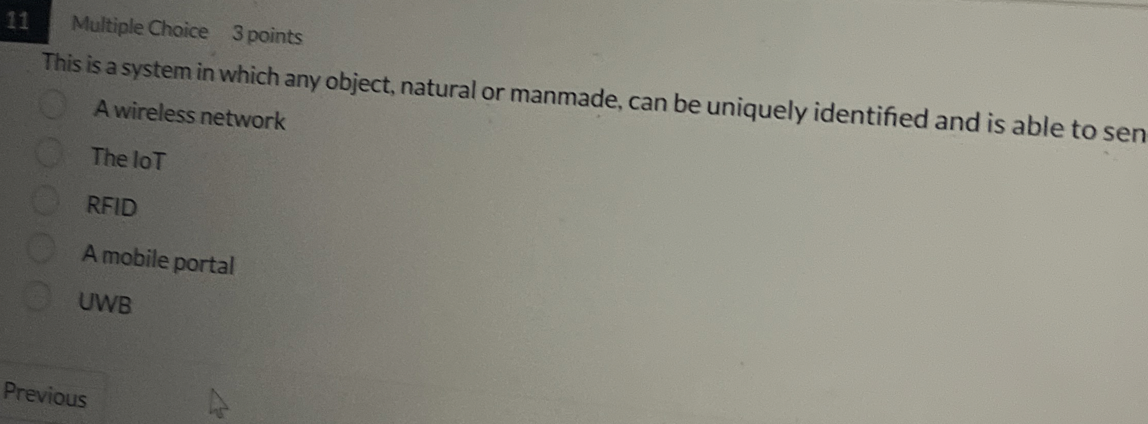 Solved Multiple Choice3 ﻿pointsThis is a system in which any | Chegg.com