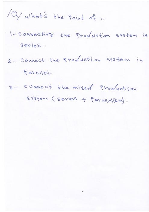 Solved /Q/ what's the point of :- 1-connecting the | Chegg.com