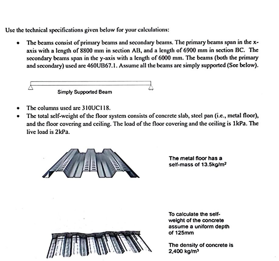Solved Part A- Project information The layout of a | Chegg.com