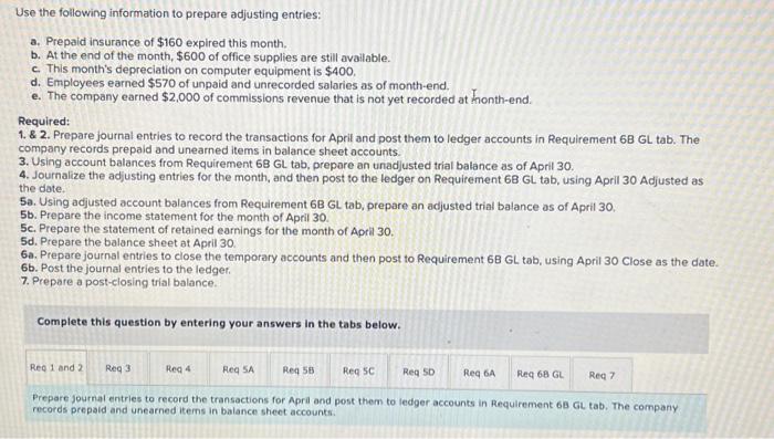 Solved Problem 3.5A (Algo) Applying the accounting cycle LO | Chegg.com