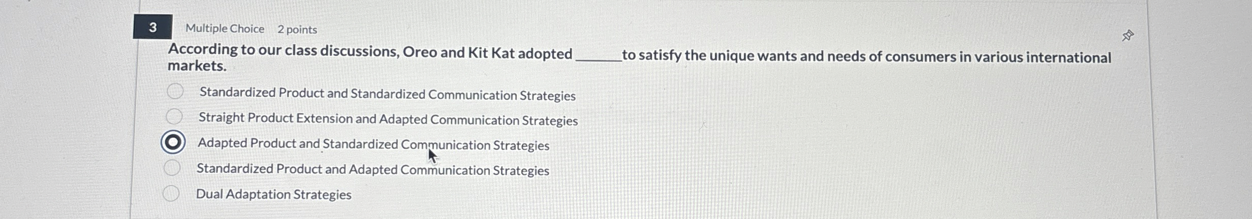 Solved 3Multiple Choice2 ﻿pointsAccording to our class | Chegg.com