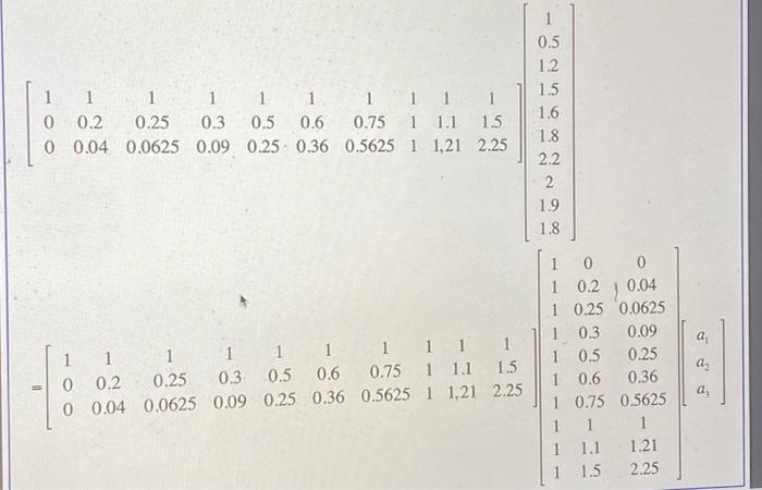 Solved How we multiply matrices that have (3 rows*10 | Chegg.com