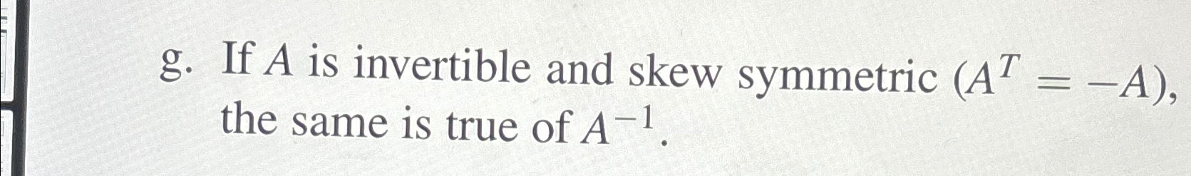 Solved Prove the assertion or give and example showing thay | Chegg.com