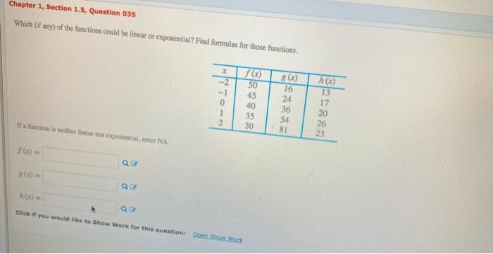 Solved Chapter 1 Section 1 5 Question 035 Which If Any