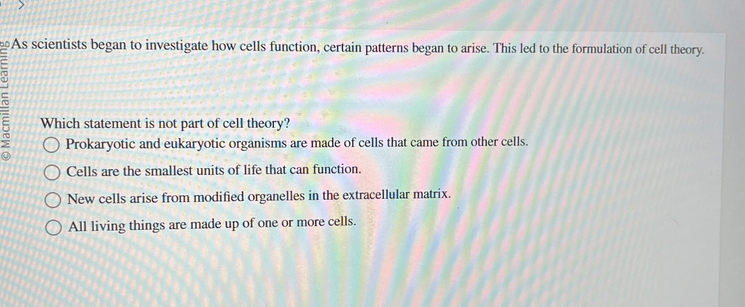 Solved As scientists began to investigate how cells | Chegg.com