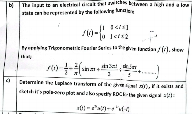 Solved solvee both parts b and c , ﻿please! very urgent! | Chegg.com