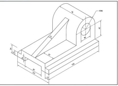 Solved solve it in solidworks please make this 3D photo in | Chegg.com