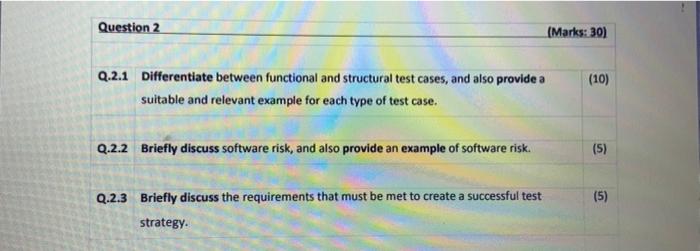 Solved Q.2.1 Differentiate between functional and structural | Chegg.com