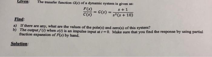 Solved C S F S G S S2 S 10 S 1 Find A If There Are Any
