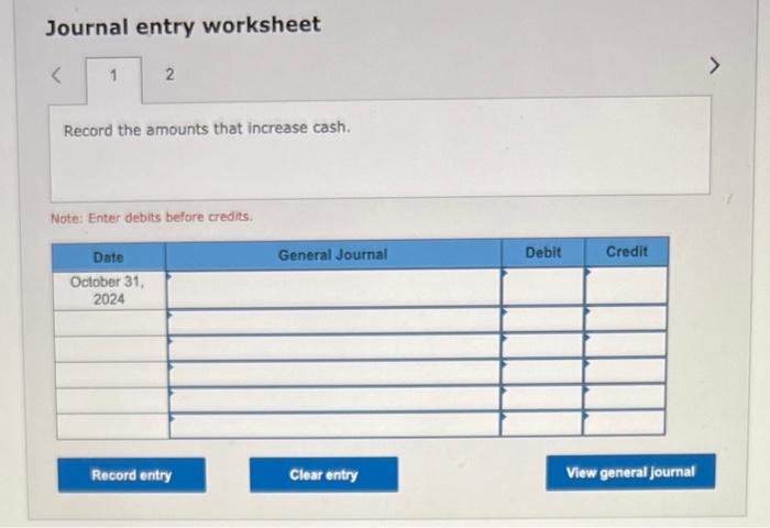 Solved On October 31, 2024. Affleck Company's general ledger | Chegg.com