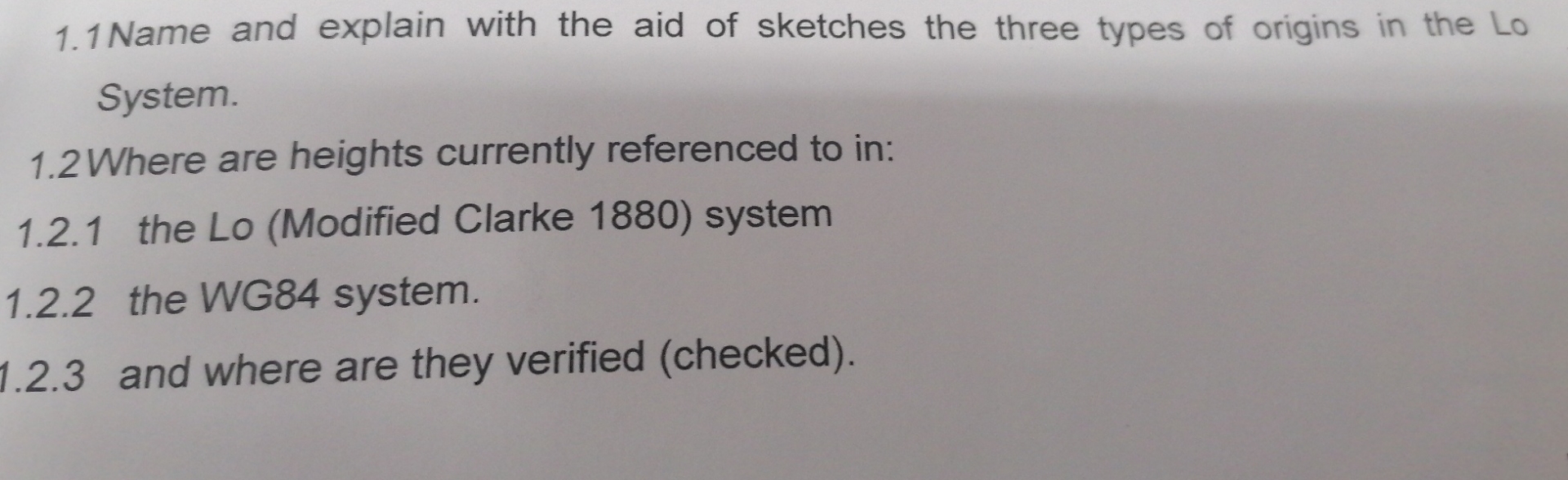 Solved 1.1 ﻿Name and explain with the aid of sketches the | Chegg.com