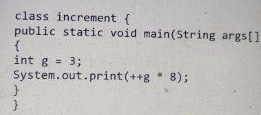 Solved class increment {public static void main(String | Chegg.com
