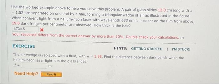 Solved Use the worked example above to help you solve this | Chegg.com
