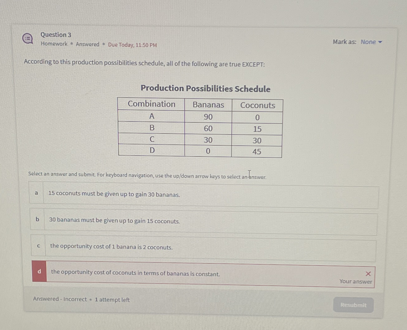 Solved Question 3Homework Answered - ﻿Due Today, 11:50 | Chegg.com