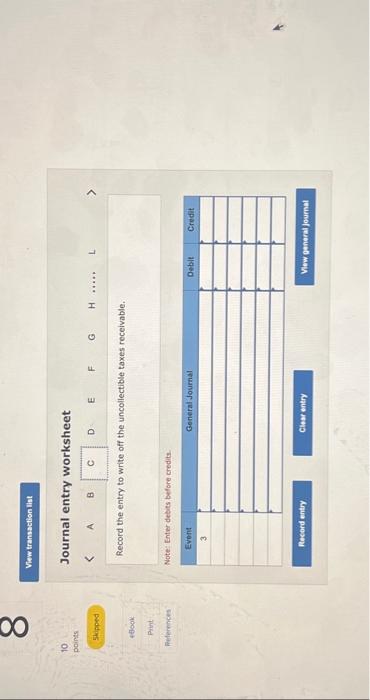 Solved The following information was abstracted from the | Chegg.com
