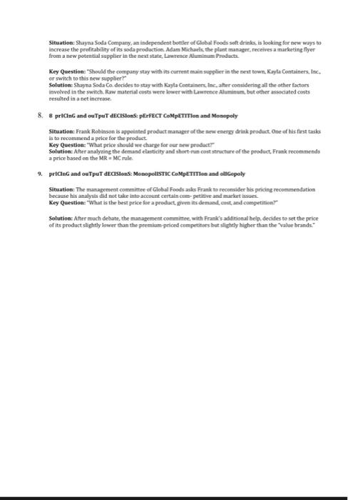 Solved 1. InTroduction Situation: Bob Burns, CEO of Gliobal | Chegg.com