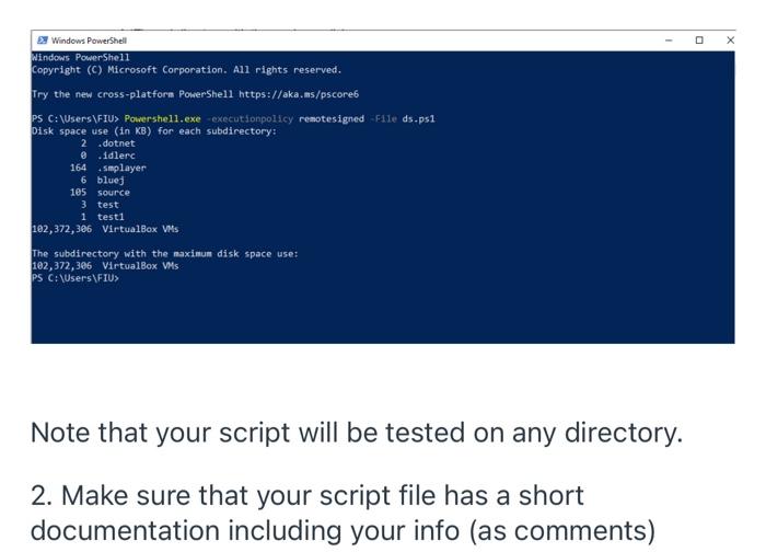 Solved Project 2b Powershell Scripting Part 1 Write A 5201