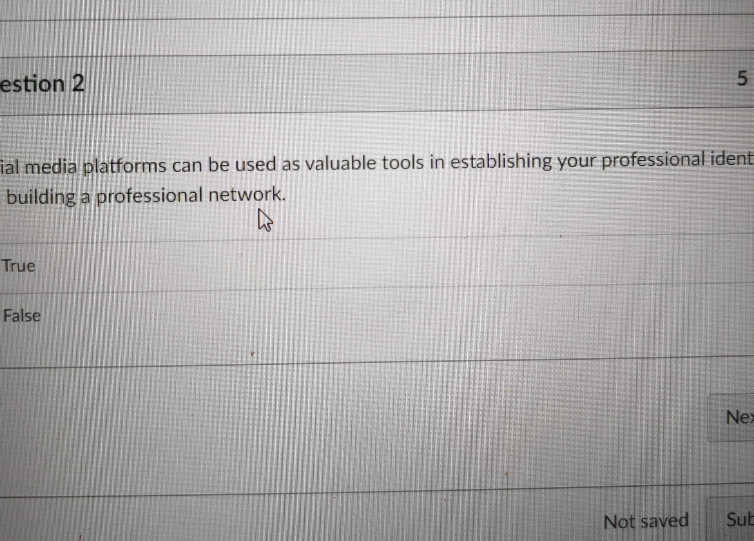 Solved estion 2ial media platforms can be used as valuable | Chegg.com