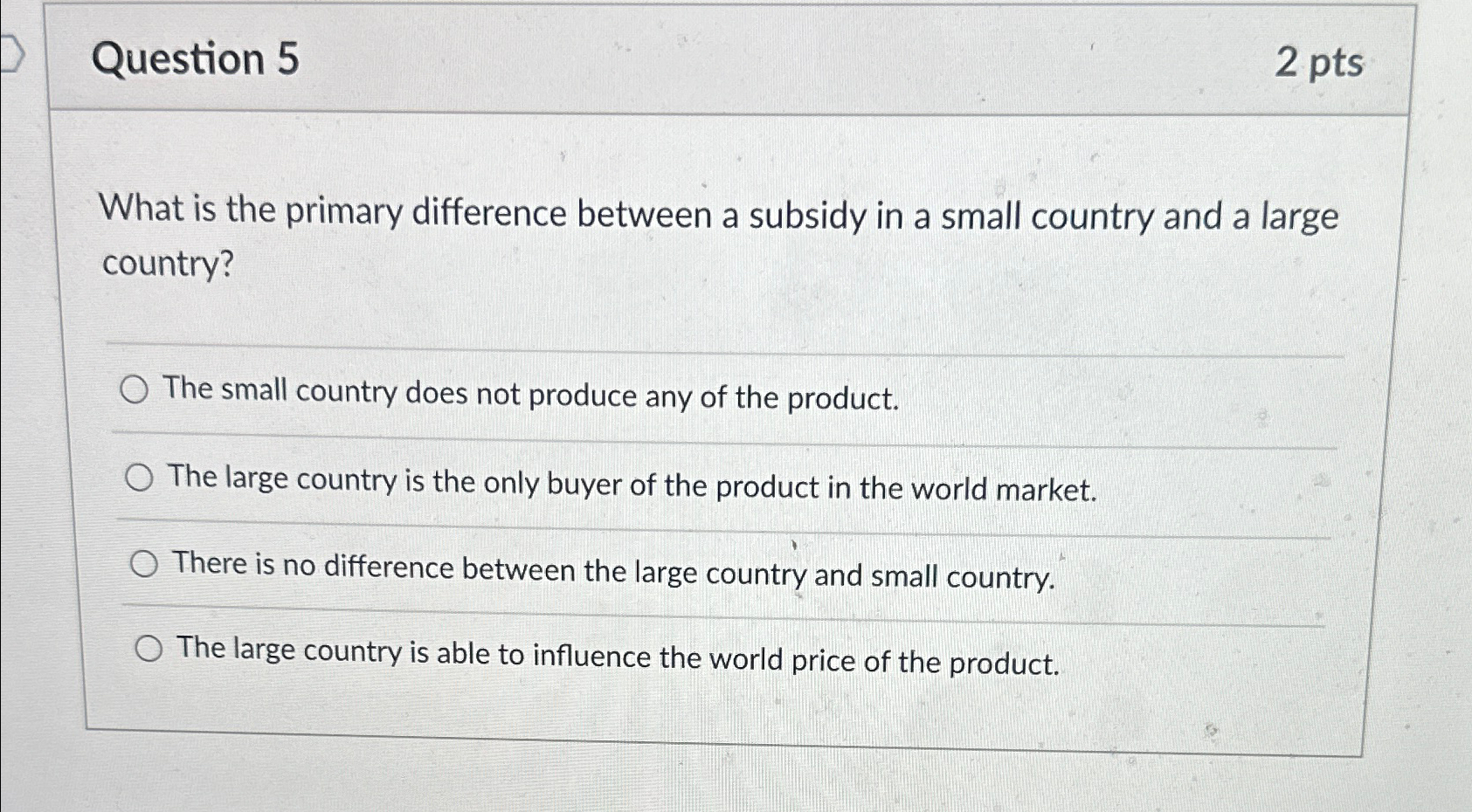 Solved Question 52 ﻿ptsWhat is the primary difference | Chegg.com