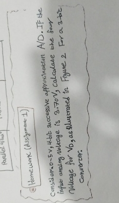 considerana-5v, 4-bit successive approximation A/D. | Chegg.com