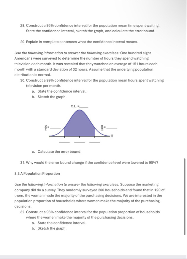 Construct a 95% ﻿confidence interval for the | Chegg.com