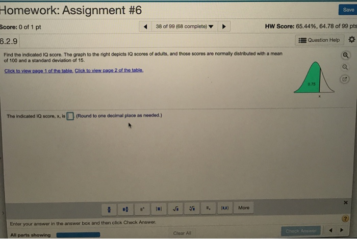 Solved Save Homework Assignment 6 Score 0 Of 1 Pt 6 2 9