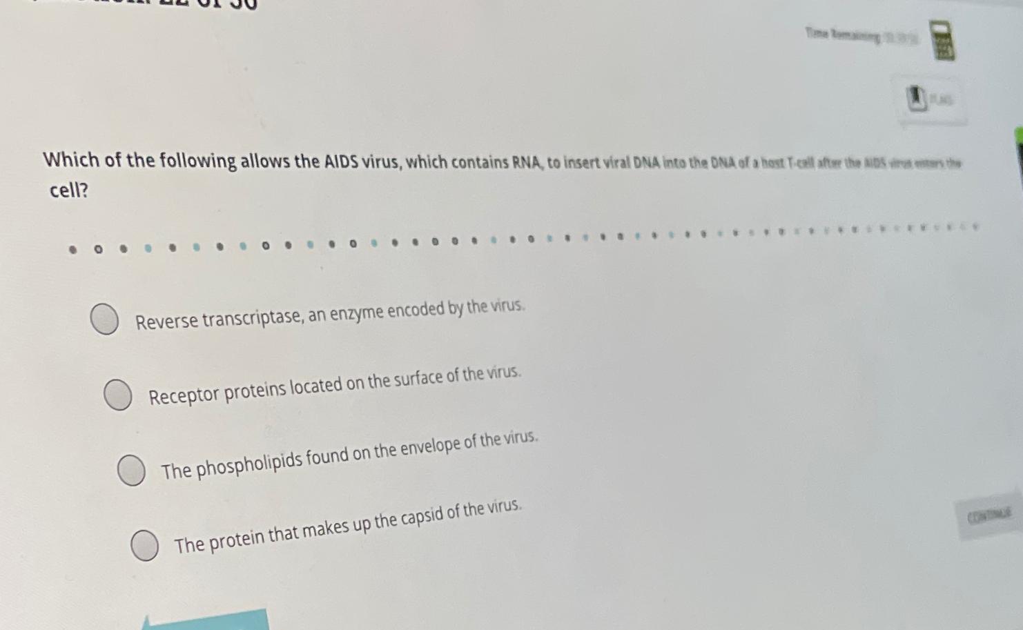 Solved Cellreverse Transcriptase An Enzyme Encoded By The